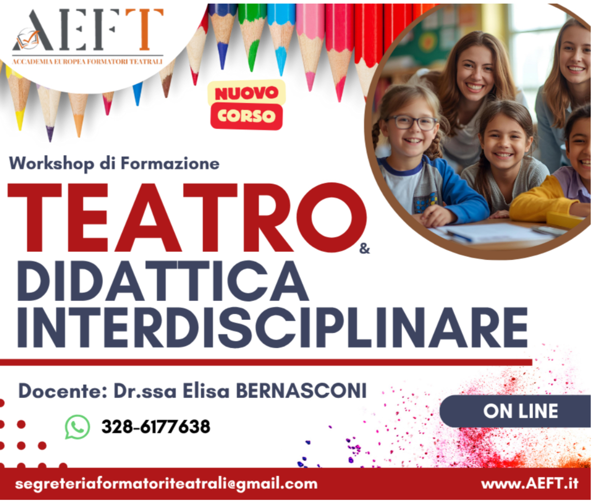 AEFT – TEATRO & DIDATTICA INTERDISCIPLINARE – Elisa Bernasconi